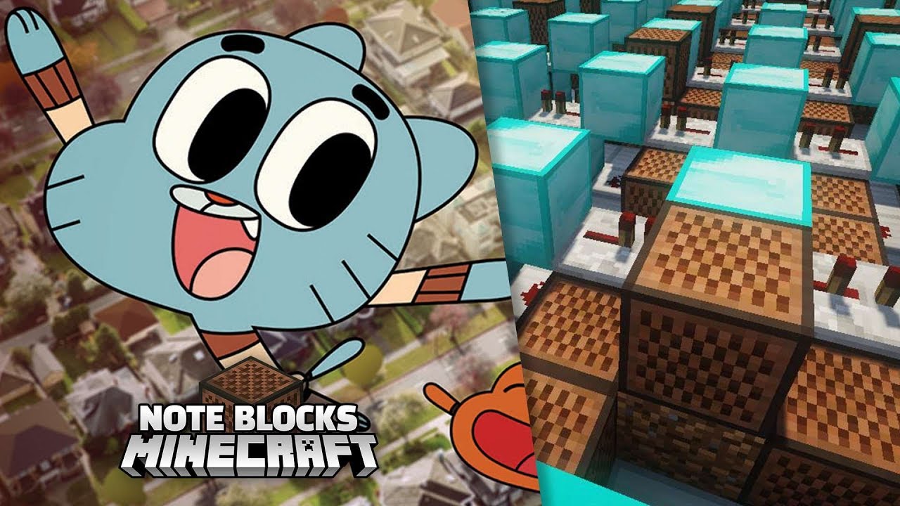 The Amazing World of Gumball (MINECRAFT NOTE BLOCKS) - YouTube