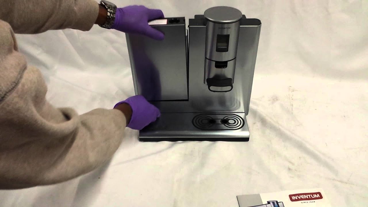 Inventum single cup coffee maker - YouTube