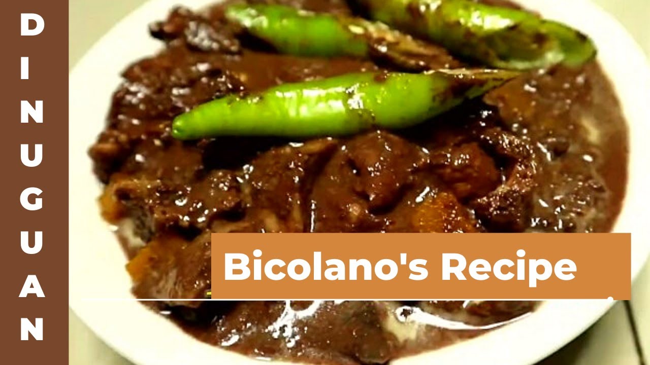 Dinuguan Recipe | Paano Magluto ng Dinuguan | Ginataang Dinuguan Bicol ...