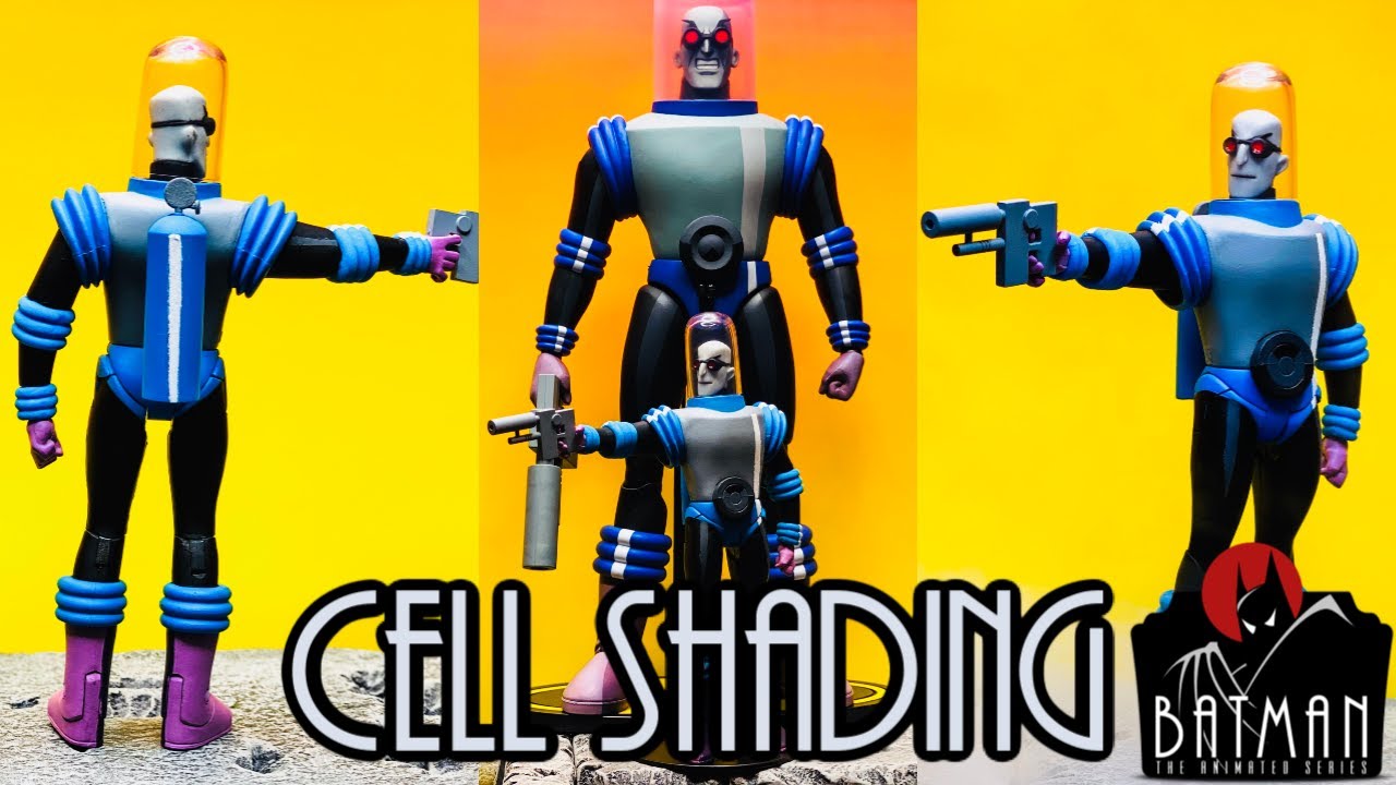 MR. FREEZE DC COLLECTIBLES BATMAN TAS CELL SHADING REPAINT - YouTube