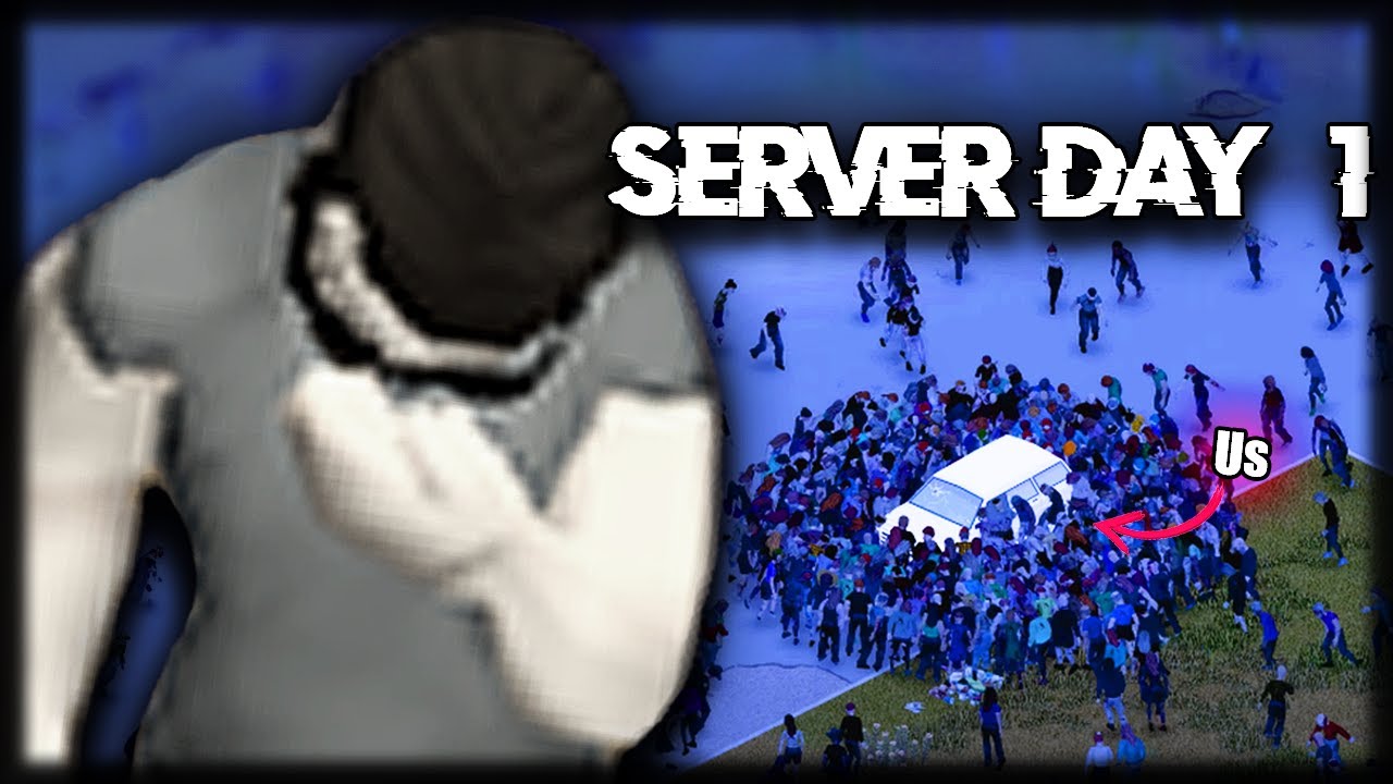 Day 1 On Our Server... I'm Sure It Will Be Fine - YouTube