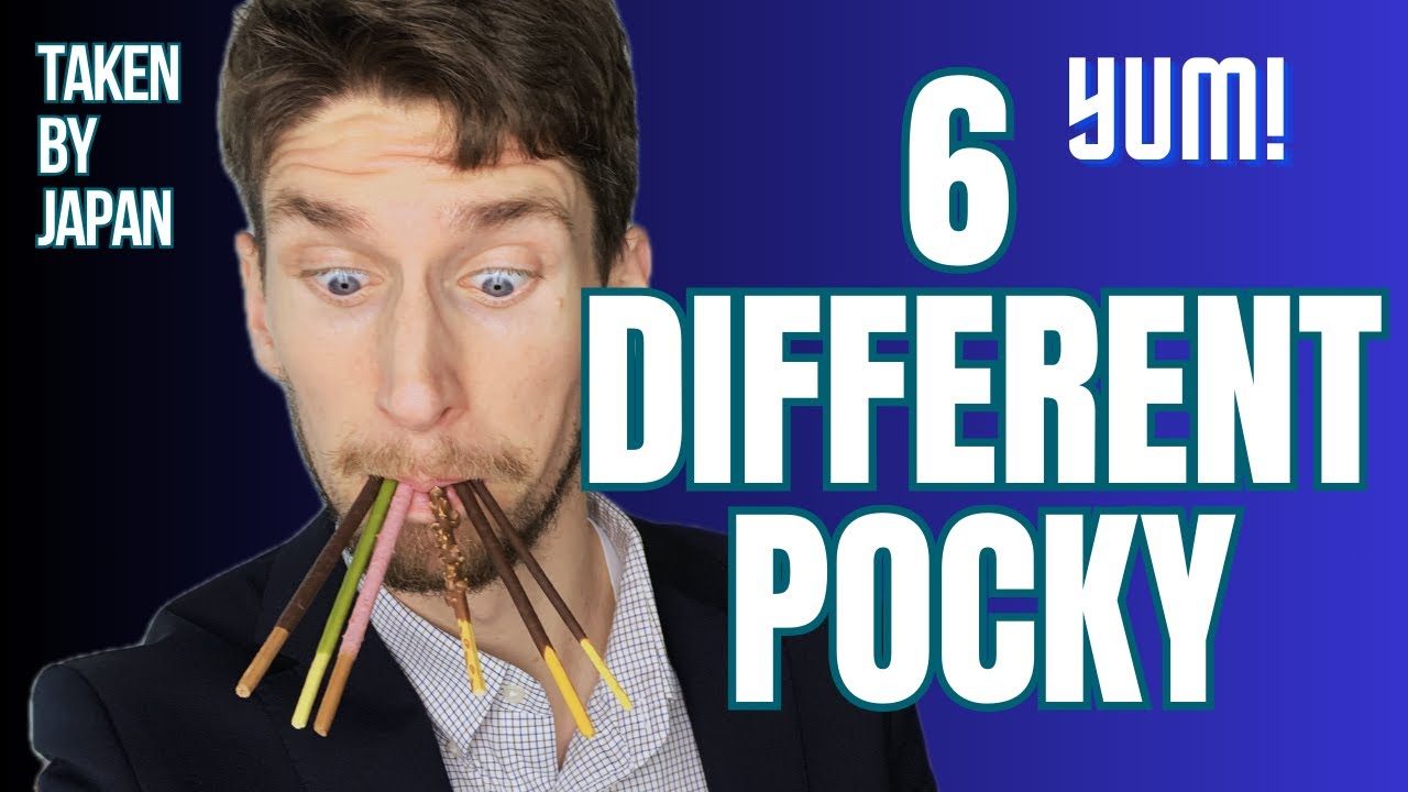 6 Types of Pocky! - YouTube