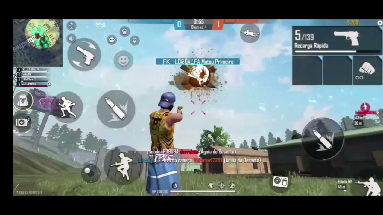 mobile lok mini lucas ff ,12 anos - YouTube