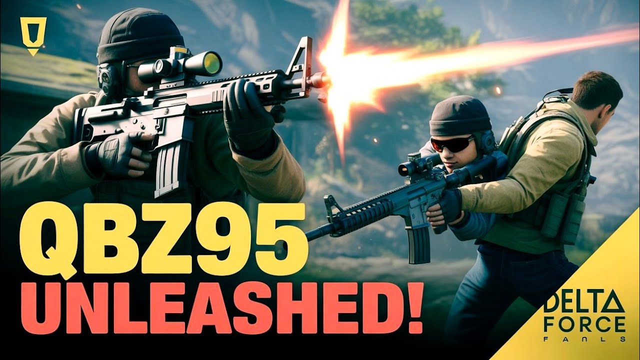 "Using the QBZ-95 Like a Pro – Delta Force Domination!" - YouTube