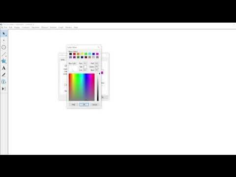 Geometry Sketchpad (GSP) mini Tutorials - Color Settings - YouTube