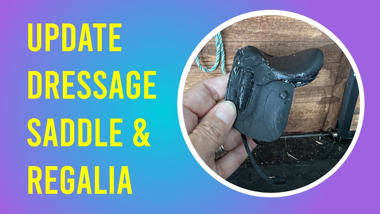 Update: Model Horse Dressage Saddle and Native American Regalia - YouTube