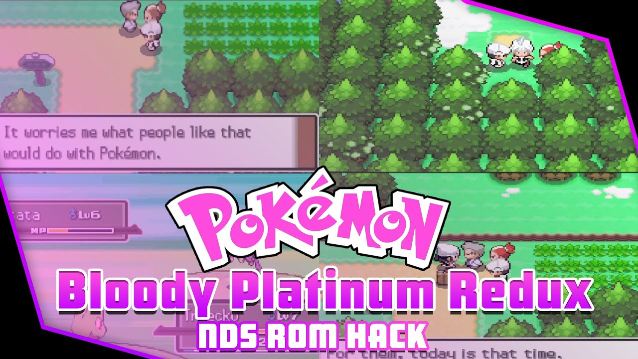 Completed New Pokemon NDS ROM HACK With 493 Pokemons, New Trainers, New ...