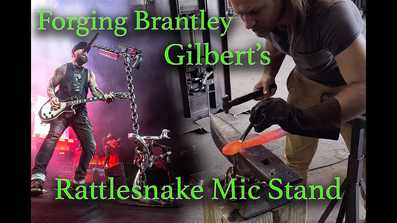 Brantley Gilbert Mic Stand, Forging the Rattle Snake - YouTube