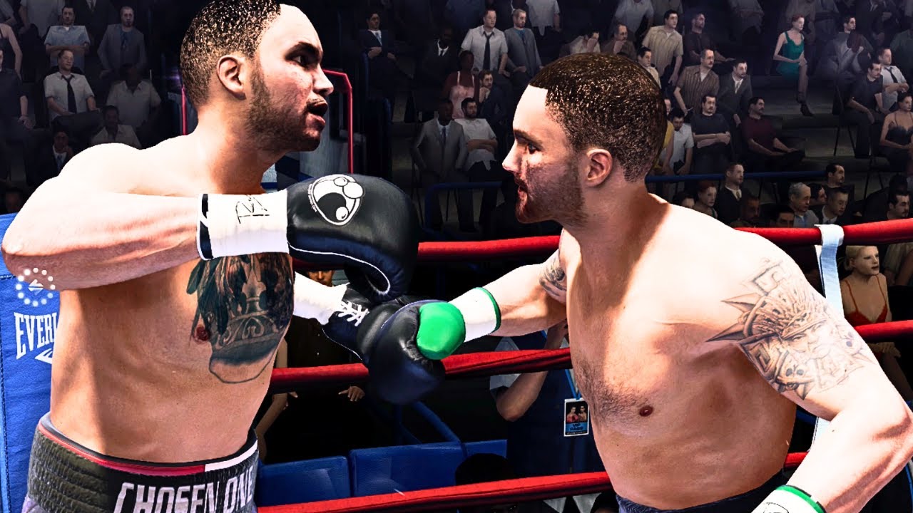 Caleb Plant vs Edgar Berlanga FULL FIGHT | Fight Night Champion AI ...