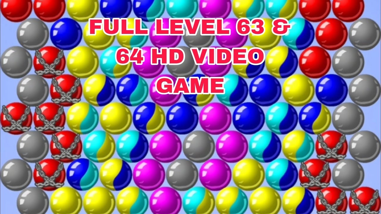 How To Make A Bubble Shooter Game | Bubble Shooter Level 63 & 64 - YouTube