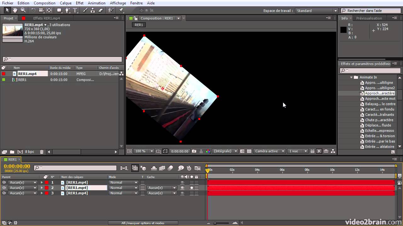 After Effects CS6 : Panneaux Composition et Montage - YouTube