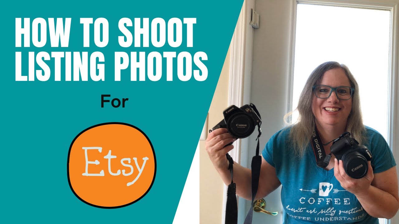 How I Shoot and Edit My Listing Photos for Etsy - YouTube