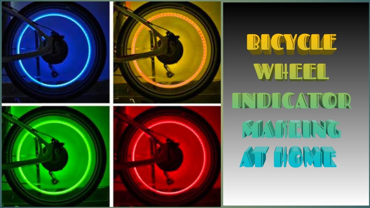 BICYCLE WHEEL INDICATOR AT HOME - YouTube