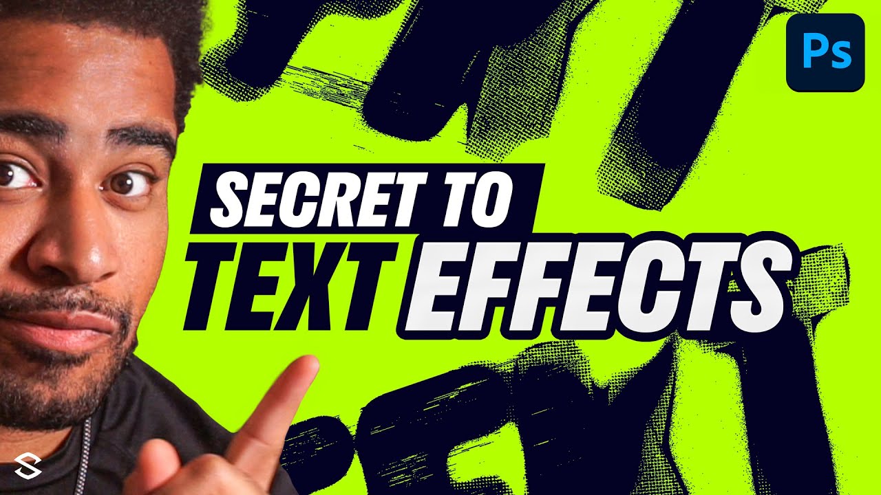 Secret Method to Creating Photoshop Text Effects! - YouTube