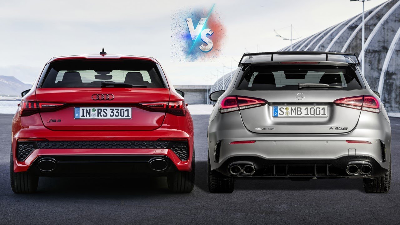 New 2022 Audi RS3 Sportback vs Mercedes-AMG A 45 S | Specs, Sound ...