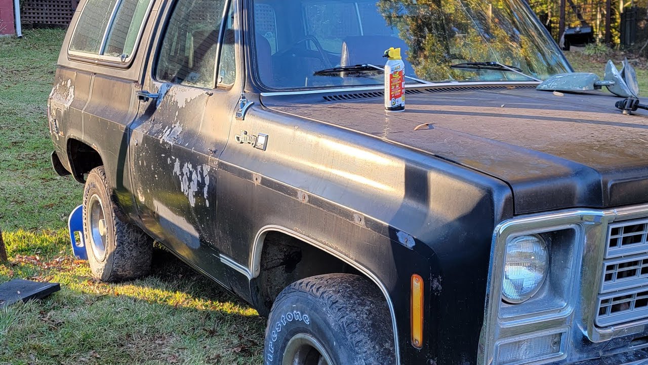 Working on my 79 2wd conversion Jimmy - YouTube