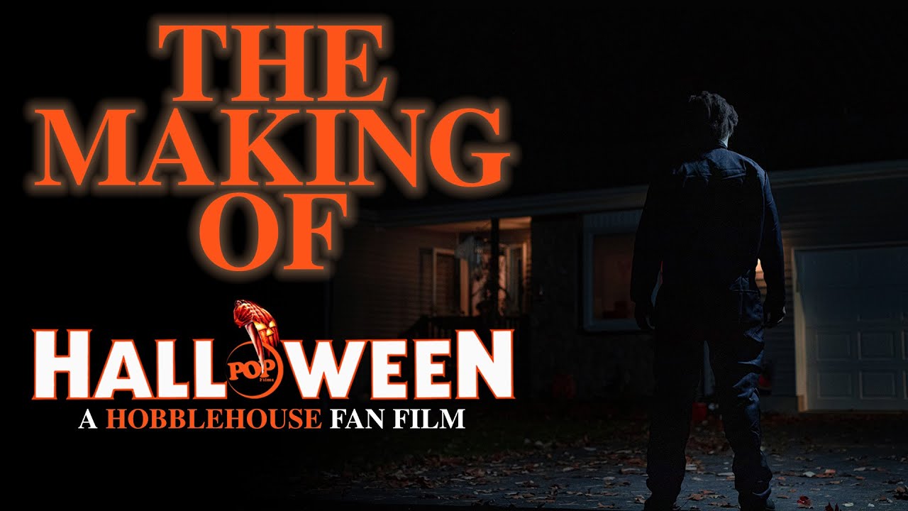 MAKING A SHORT FILM | "HALLOWEEN FAN FILM" | BEHIND THE SCENES - YouTube