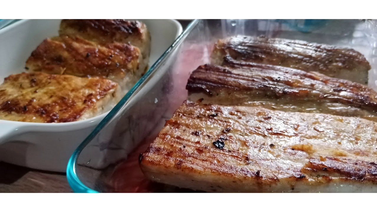 CHEESY BAKED BLUE MARLIN - YouTube