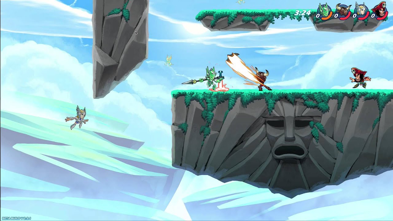 brawlhalla gameplay - YouTube