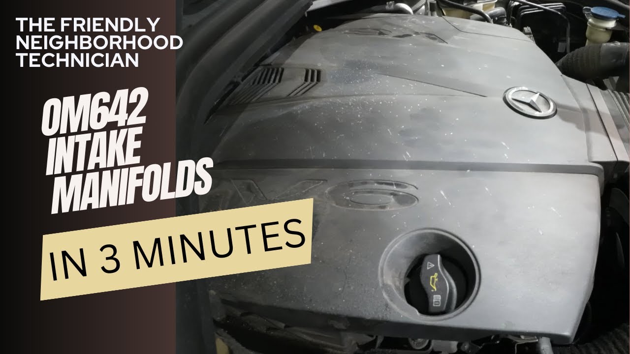 OM642 Intake Manifolds In 3 Minutes - YouTube