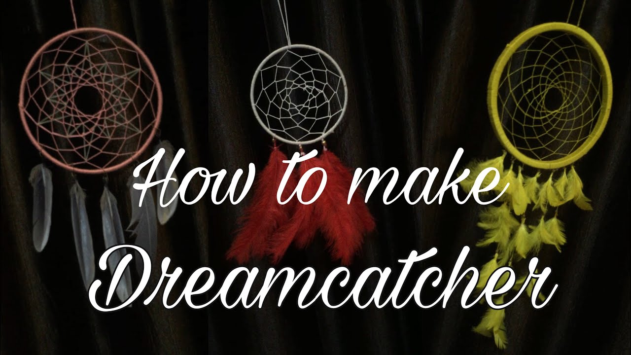 How to make dreamcatcher 💫 - YouTube