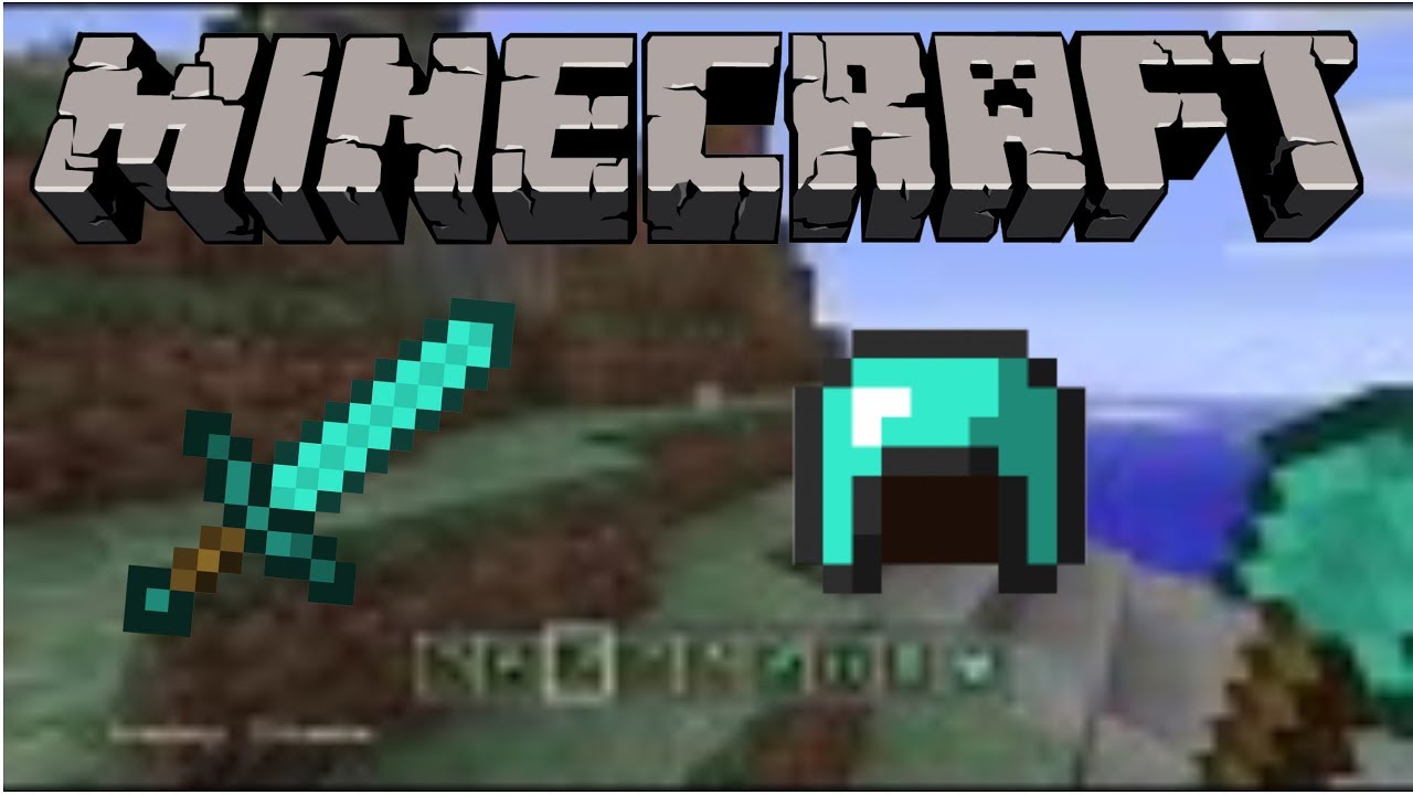 How to make Diamond Armor and Weapons | Minecraft - YouTube