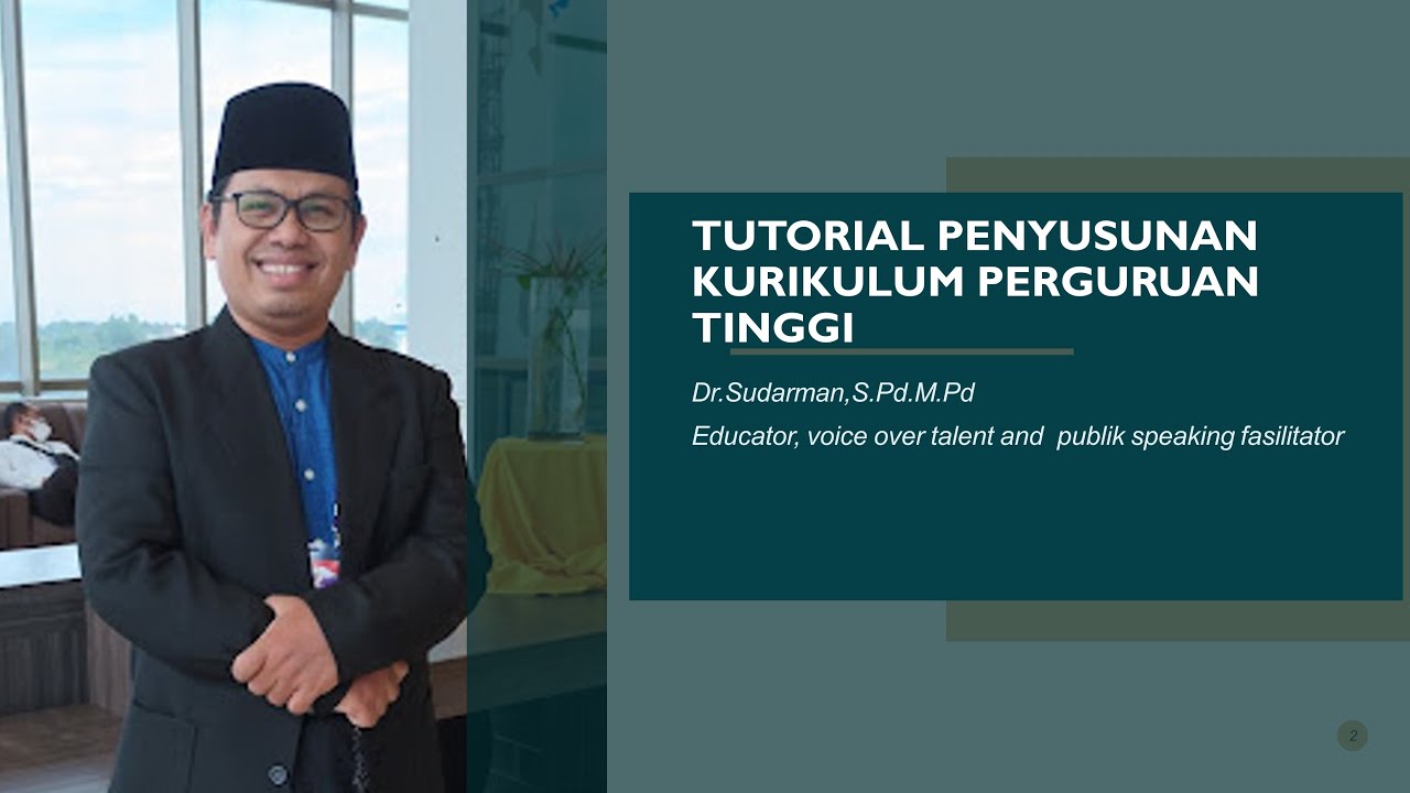 PAPARAN TEMPLATE PENYUSUNAN KURIKULUM PERGURUAN TINGGI - YouTube