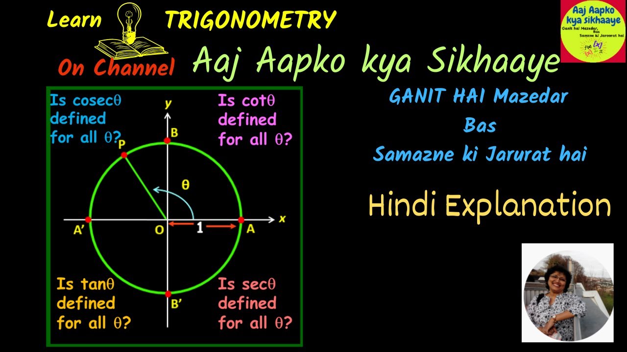 Definition of Tan, Cot, Sec and Cosec functions | Trigonometric ...