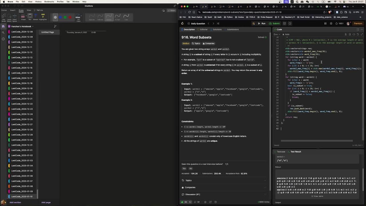 2025-01-10 LeetCode 916 - YouTube