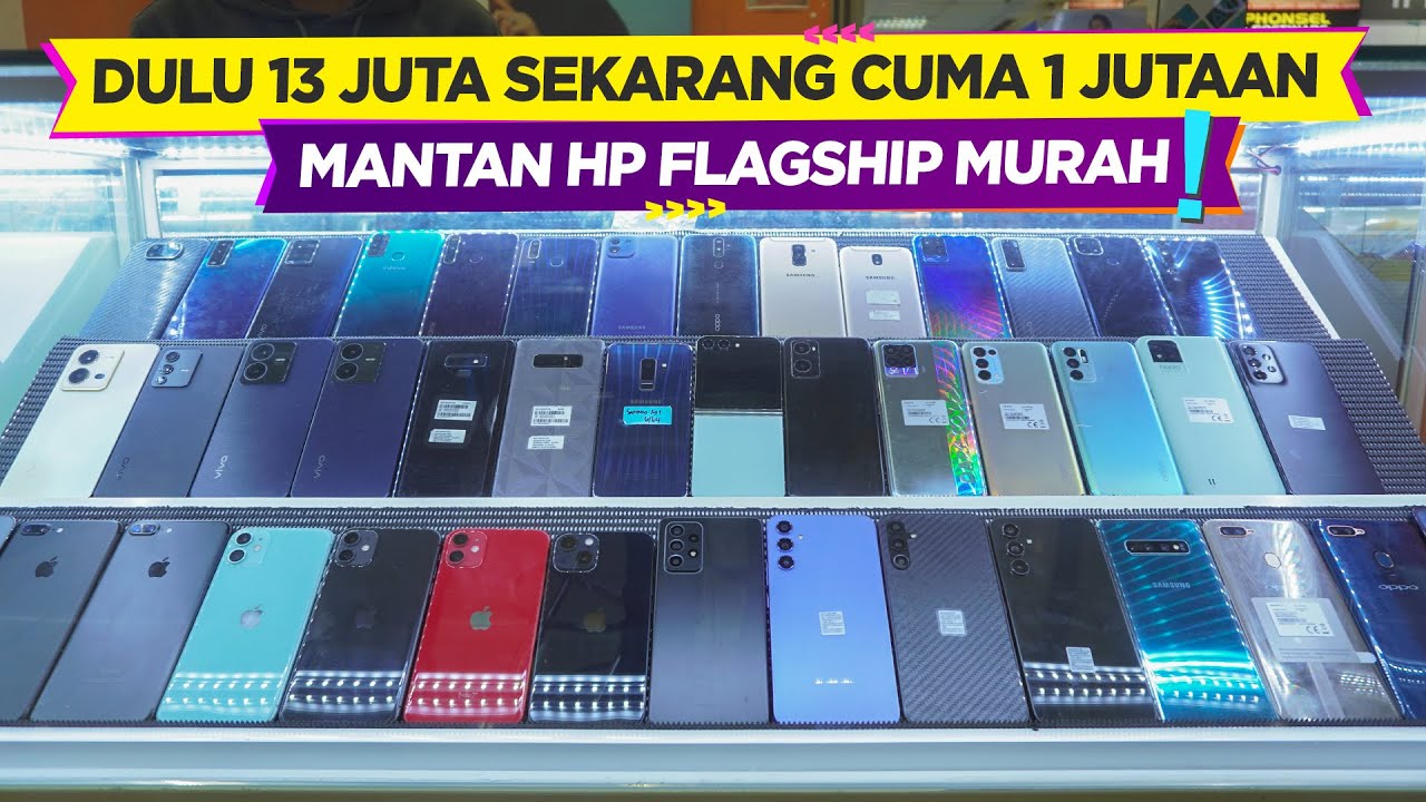 Cek Pasar Offline! Nyari Hp Second Murah 1-2 Jutaan di Toko Offline ITC Depok! #MarZoom 270 ...