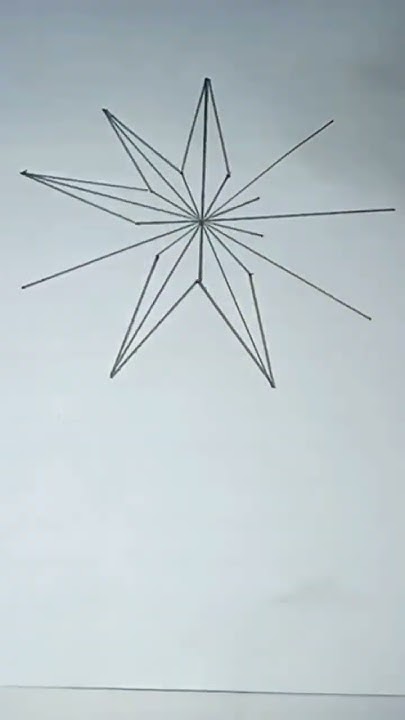 how to draw 3d star tips and tutorial. #short #art - YouTube