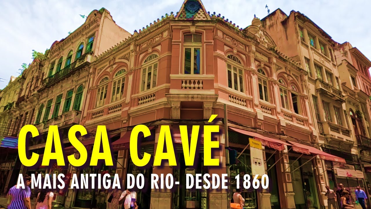 Tradicional Casa Cavé desde 1860 no centro do Rio de Janeiro - YouTube