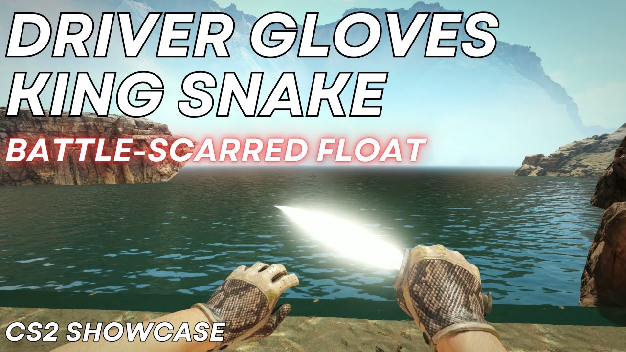 Driver Gloves King Snake (Battle-Scarred) | CS2 Skin Showcase #1183 ...