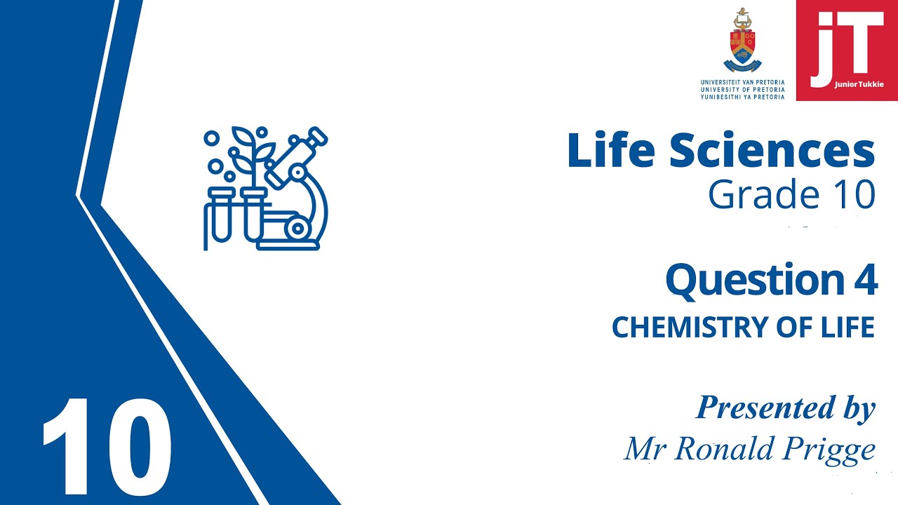 Gr 10 - Life Sciences - Chemistry of Life - Question 4 - YouTube