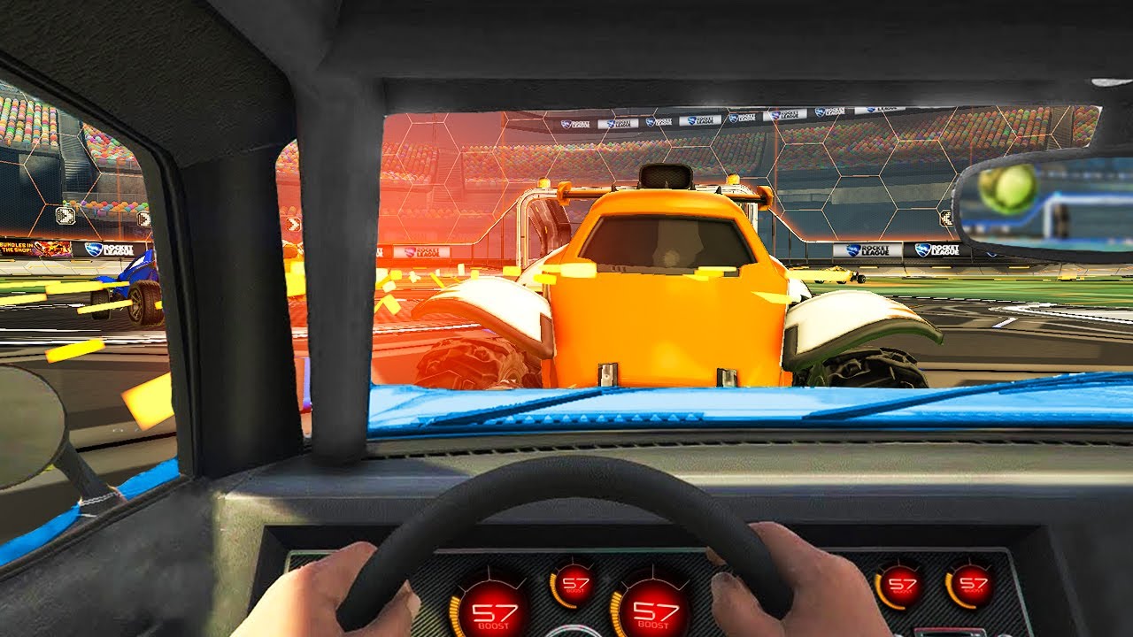 ROCKET LEAGUE EN PRIMERA PERSONA - YouTube