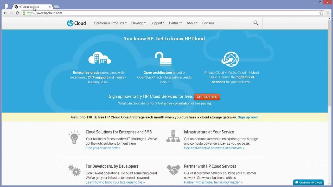 Hp Cloud Services