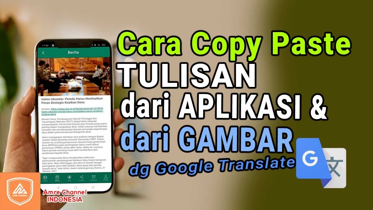 Tutorial Cara Copy Paste Tulisan dari Aplikasi dan Gambar di Android ...