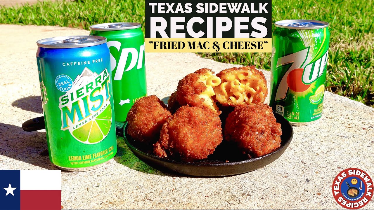 ⭐️🧀Texas Sidewalk FRIED MAC & CHEESE🧀😮 w/ Blooper | Texas Sidewalk ...