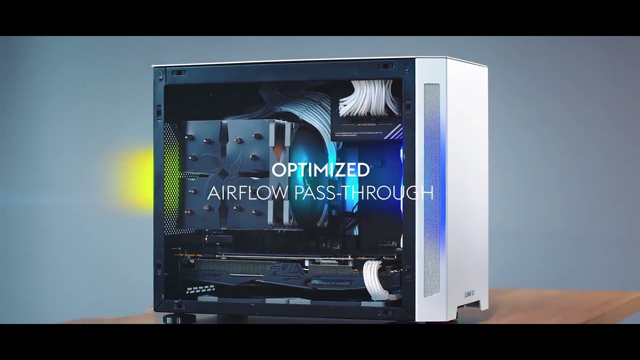 LIAN LI TU150 Aluminum ITX Case - YouTube