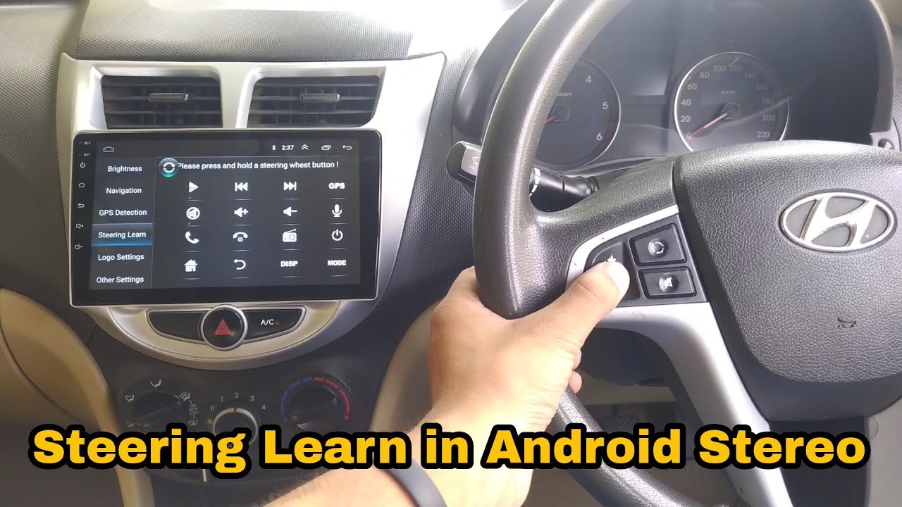Steering Learn in Android Stereo | How to learn steering mounted ...