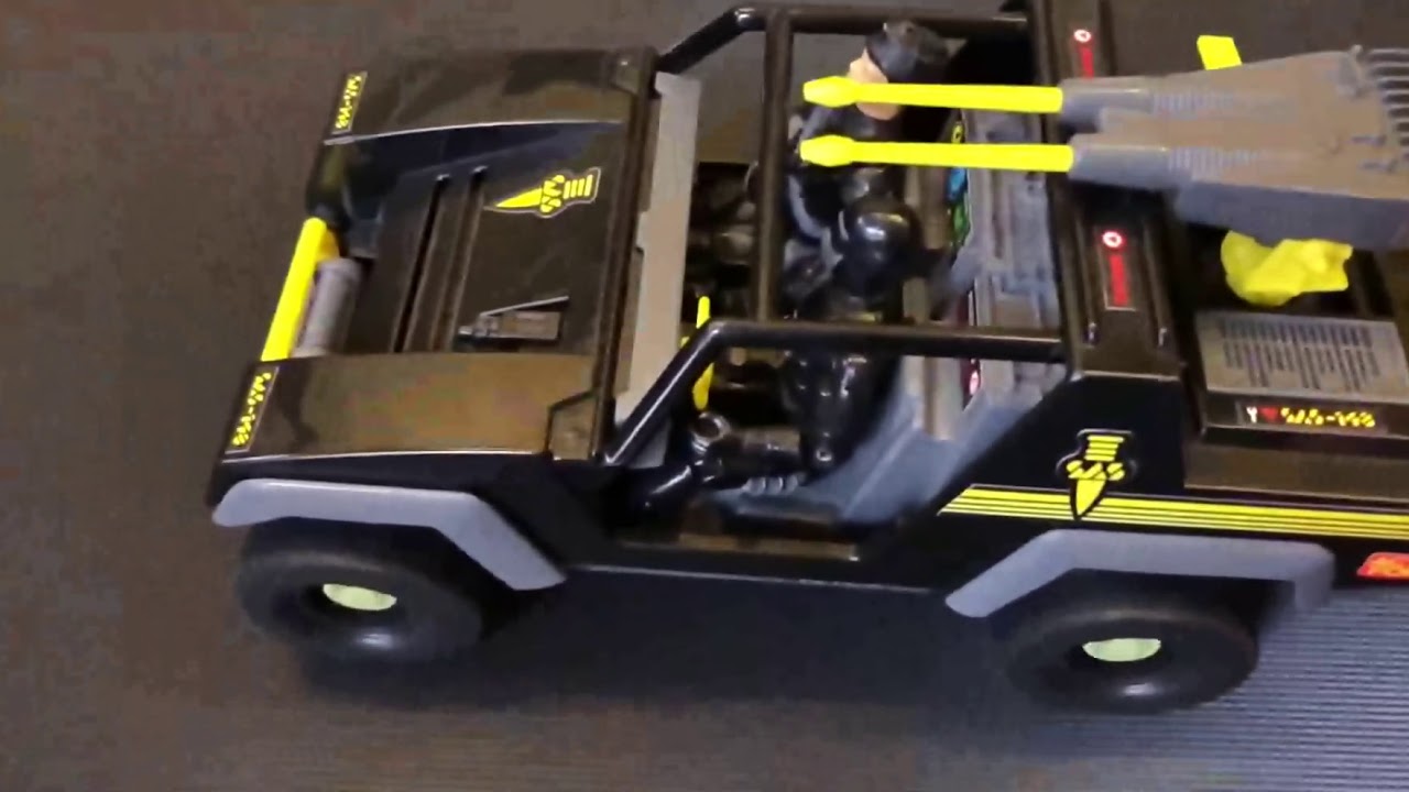 Action Force Panther driven by SAS member Stalker, as he powers towards ...