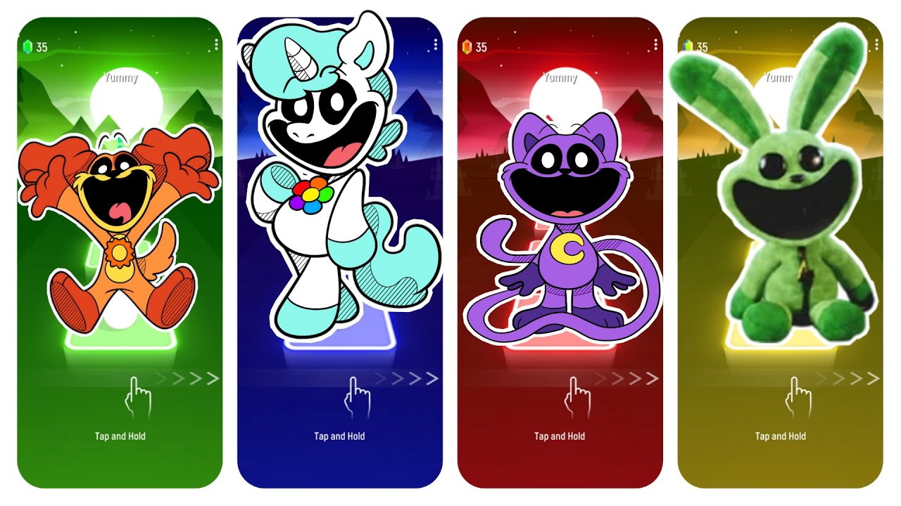 Poppy Playtime 3: Believer x Bones x Dance Monkey x Enemy | Tiles Hop ...