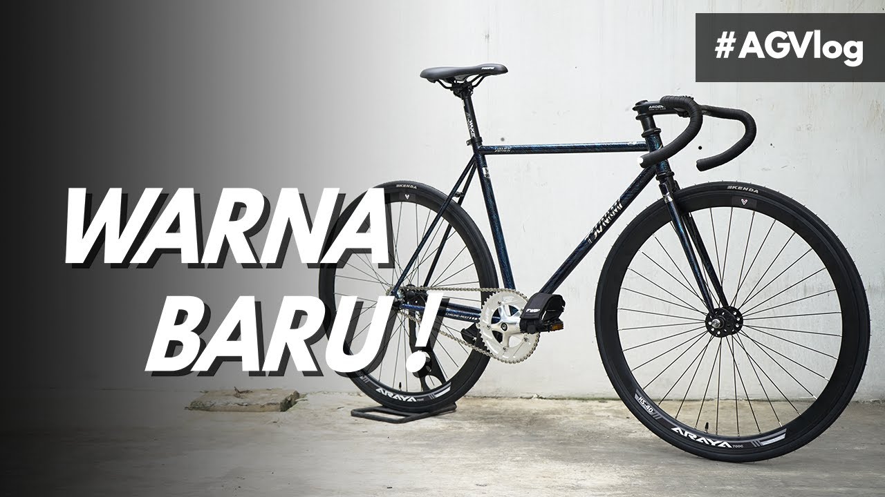 Rakit dan Review Sepeda Tsunami snm 4130 ! Warna Baru ! - YouTube