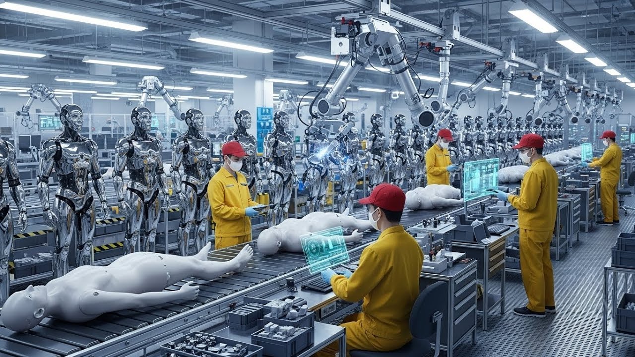Inside the Humanoid Factory: How Hyper-Realistic AI Robots Are Born ...