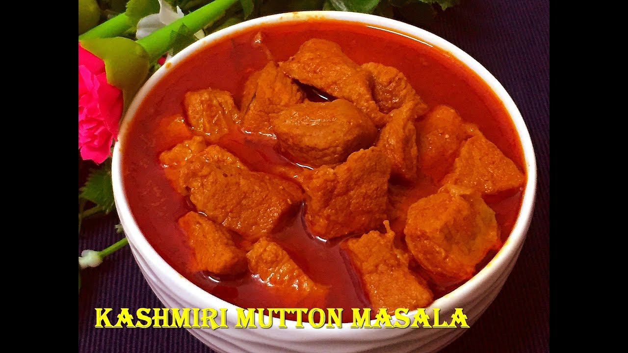 Kashmiri Mutton Masala - YouTube