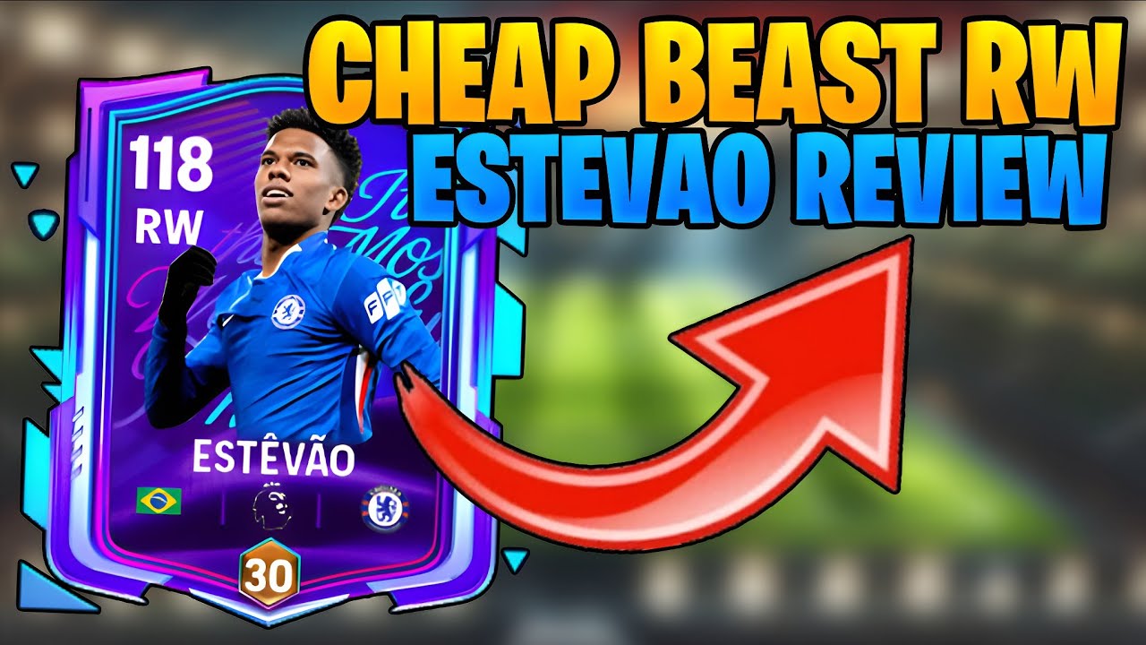 113 Estevao For Only 200 Shards 🔥 | Estevao Review FC Mobile - YouTube