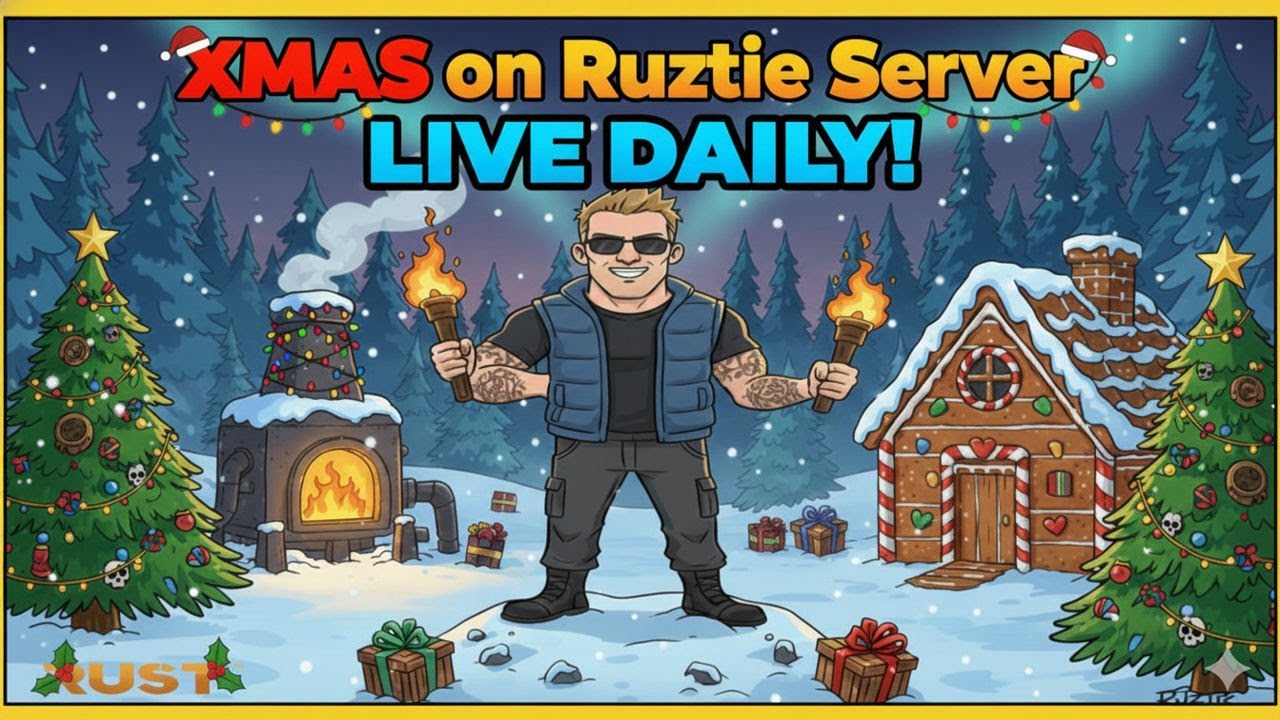 RUST XMAS WIPE - 173.234.2.97:28025 - YouTube