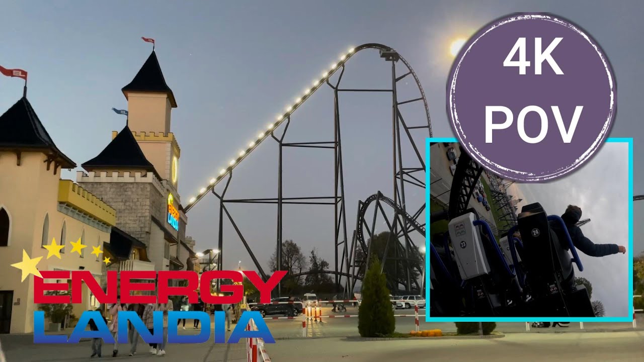 Hyperion Energylandia Back Row POV - Passes out?! - YouTube