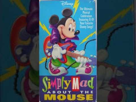 Simply Mad About The Mouse VHS