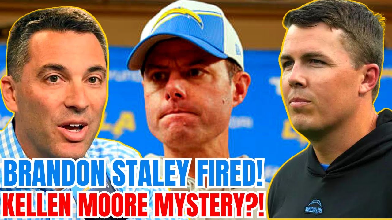 CHARGERS FIRE BRANDON STALEY! Tom Telesco CANNED! NOBODY KNOWS about ...